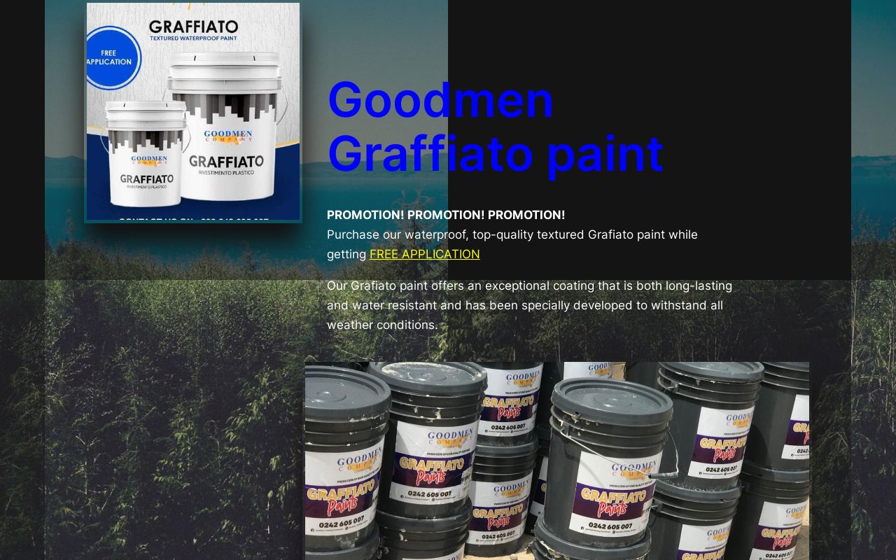 Goodmen grafiato paint
